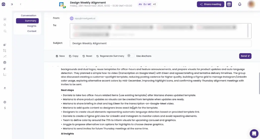 Fathom vs MeetGeek: Best AI Meeting Assistant 2026